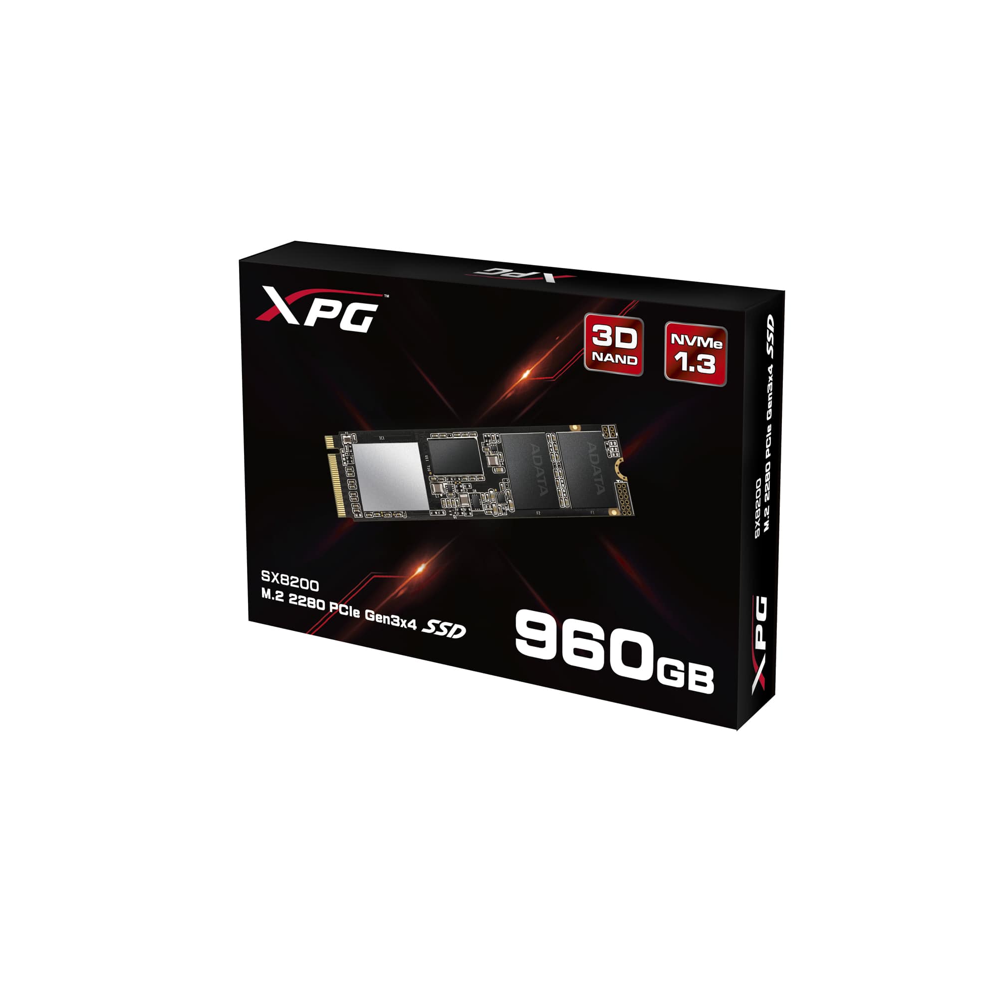 XPG SX8200 PCIe Gen3x4 M.2 2280 Solid State Drive | XPG